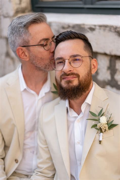 A Same Sex Wedding In Montenegro With A Stunning Bay View At Kotor