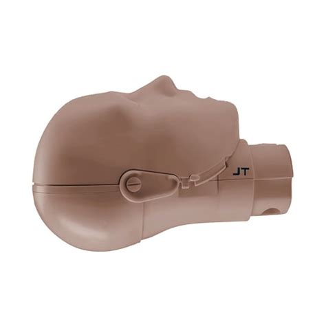 Prestan Professional Adult Jaw Thrust Dark Skin Manikin With Cpr Monit