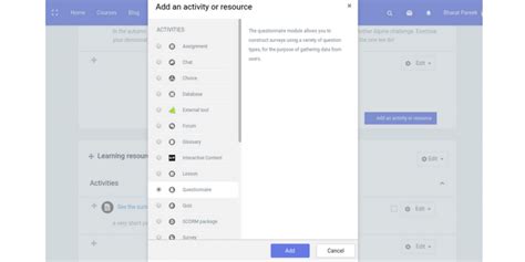 Moodle™ Plugin To Carry Out Surveys Questionnaire Reviewed Edwiser