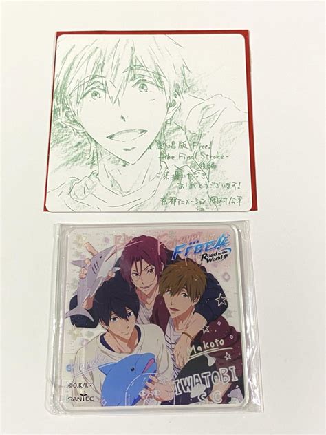 ⑥freefs 特典 橘真琴 Rw アクリルコースター 七瀬遙 松岡凛 By メルカリ