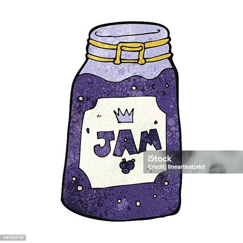말풍선이 있는 한 통 Jam 귀여운에 대한 스톡 벡터 아트 및 기타 이미지 귀여운 그리기 기이함 Istock