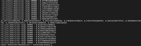 Memory View Python Performance Improvement Method By Prasad Medium