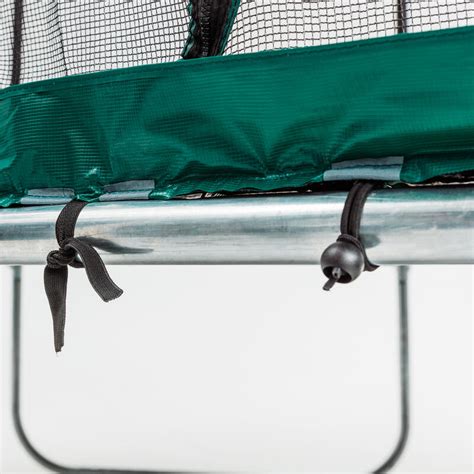 БАТУТ ПРЯМОУГОЛЬНЫЙ С ЗАЩИТНОЙ СЕТКОЙ 520 - Decathlon