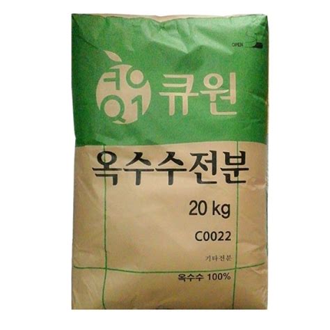 삼양사 큐원 옥수수 전분 20kg 1개 에누리 가격비교