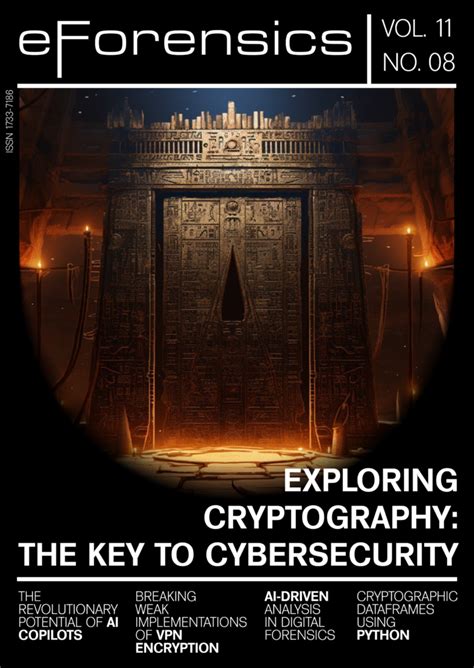 exploring cryptography the key to cybersecurity eforensics