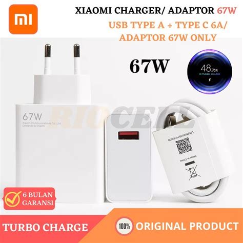 Jual Xiaomi W Charger Poco F Pro G In Min Original Turbo Shopee Indonesia