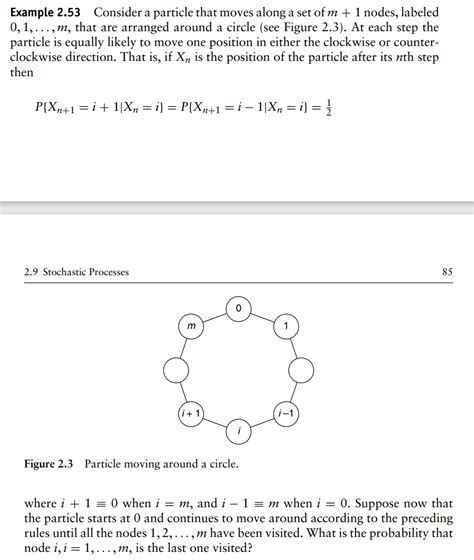 Solved Example 2 53 Consider A Particle That Moves Along A Chegg Com
