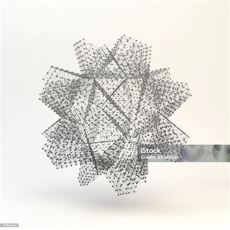 격자 형상 다각형 요소입니다 연결 구조입니다 벡터 일러스트입니다 0명에 대한 스톡 벡터 아트 및 기타 이미지 0명 3차원 형태 검은색 Istock