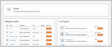 How To Create A WooCommerce Product Table For Free Fitkk