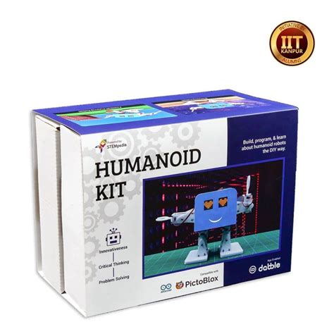Humanoid Robot Add On Kit For Beginners Stempedia