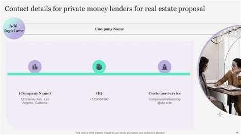 Private Money Lenders For Real Estate Proposal Powerpoint Presentation