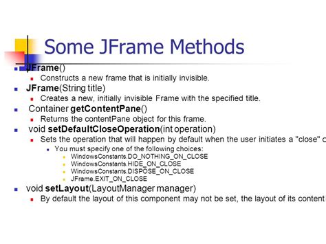 Gui Programming And Event Handling Elizabeth Macdonald Ppt Download