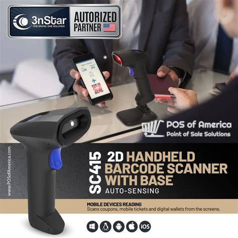 Introducing The New 3nstar 2d Handheld Barcode Scanner With Base And