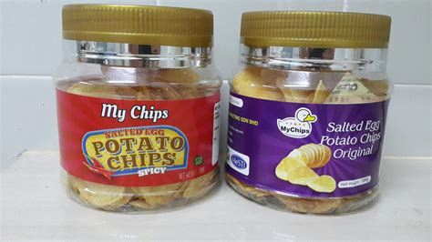 My Chips Salted Eggs Potato Chips Over A Cuppa Tea