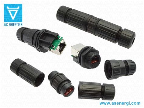 GRUTEK: Поставки систем безопасности - Соединитель RJ45 IP68 наружный ...