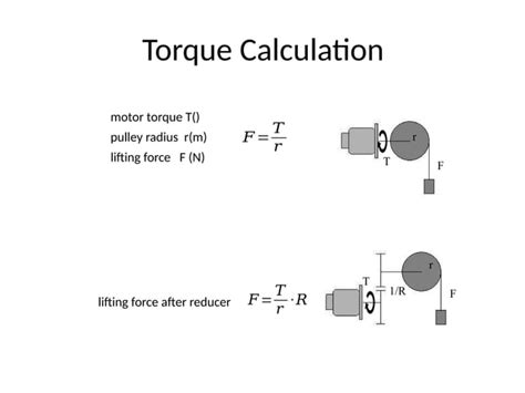 Servo Motor Selection Calculation Induspptx