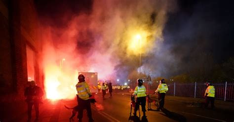 Three Police Officers Injured Ahead Of Aston Villa Match With Legia Warsaw