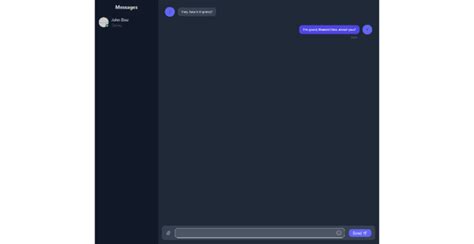 create a chat ui with tailwind css larainfo