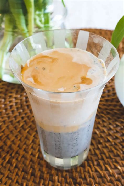 Korean Black Sesame Latte Recipe Heukimja Latte Carving A Journey