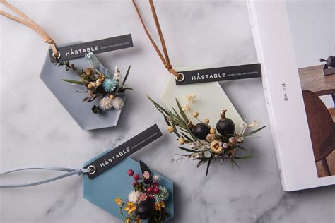 하스테이블 내추럴한 어레인지가 돋보이는 플라워왁스타블렛 캔들자격증 과정 수강생 작품 왁스타블렛 프리저브드