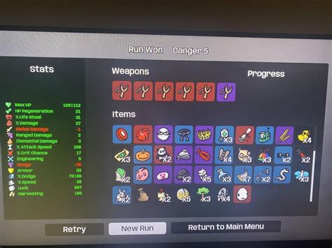 [mostly] Objective Item Tier List R Brotato