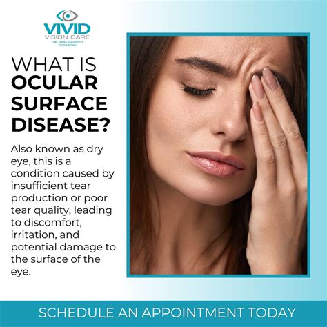 Vivid Vision Care Ocular Surface Disease Also Known As Dry Eye Is