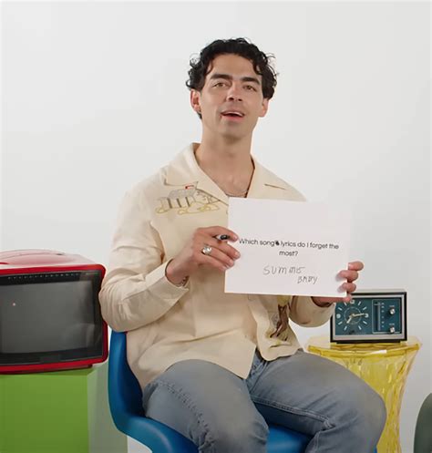 Joe Jonas Reveals More Embarrassing Moment Than S Tting His Pants Mid Concert