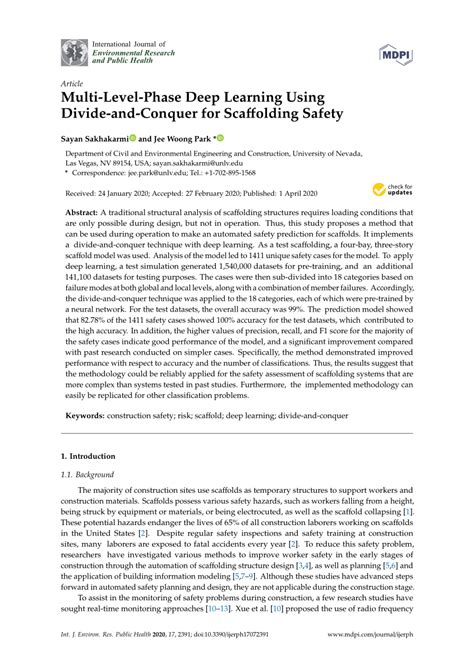 Pdf Multi Level Phase Deep Learning Using Divide And Conquer For