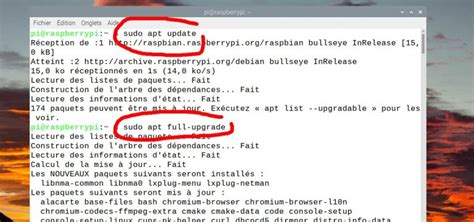 Mise Jour De Raspberry Pi Os Framboise Le Raspberry Pi La