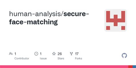 Github Human Analysissecure Face Matching