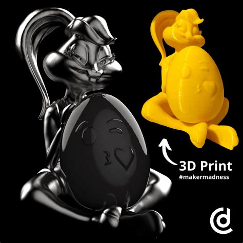 Lola Bunny Stl 3d Model By 3ddesigner On Thangs