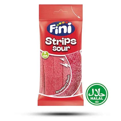 Fini Strips Sour Strawberry Shock 75g Jetzt Bestellen