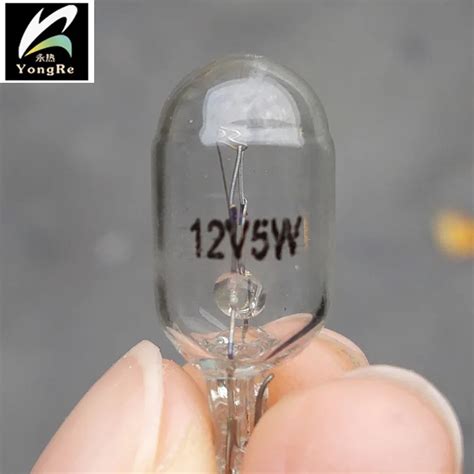 High Quality T5 Wedge Bulb 24v With Socket 12v1 2w 12v2w Halogen Bulbs