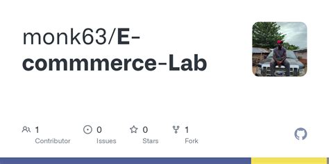 Github Monk E Commmerce Lab