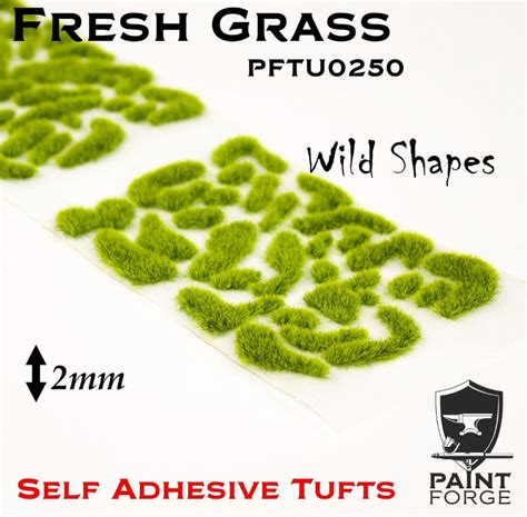 Fresh Grass Wild Shapes 2 Mm Self Adhesive Tufts Model Do Sklejania