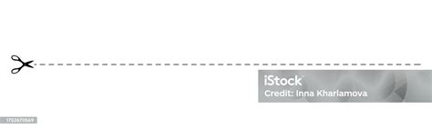 템플릿 가위는 점선과 점선을 따라 자릅니다 제품 포장 광고 디자인에 대한 다양한 모양과 방향 가위로 쿠폰을 다른 모양으로 잘라냅니다 플랫 벡터 그림 0명에 대한 스톡 벡터