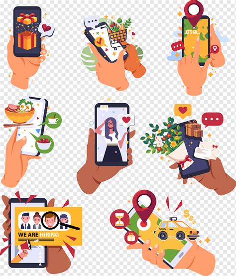 Phone Application Usage Png Pngwing