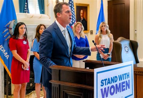 Gov Kevin Stitt Order On Womens Rights Called Political Stunt