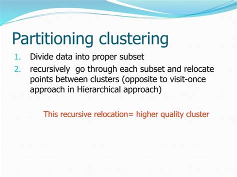 12 Types Of Clustering Pptx Databases Computer Software And Applications
