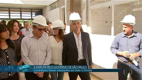 Vídeo Candidatos Ao Governo De Sp Fazem Campanha Em Todo O Estado