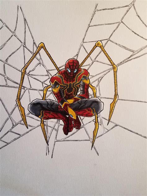 Iron Spider Art I Did A Couple Weeks Ago R Marvelstudios