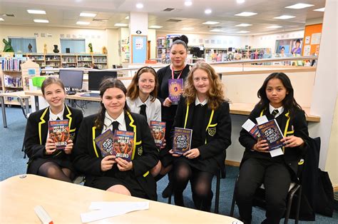 Danielle Jawando Visit Inspires Booklovers Stockport Grammar School