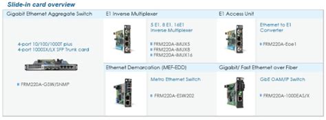 Inverse Multiplexerethernet Switch Platform