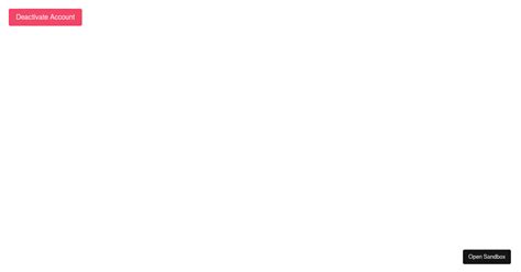 Javascript Modal Codesandbox