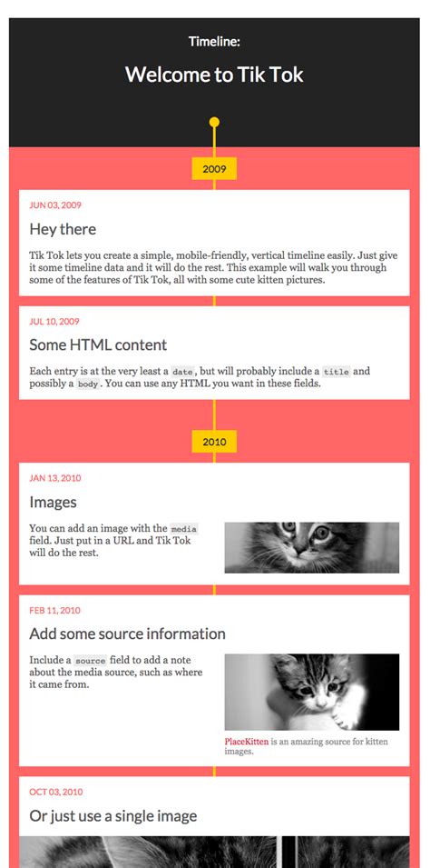 Introducing Tik Tok Beautiful Timelines The Easy Way Features