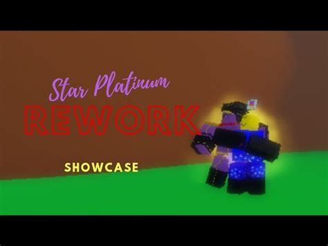 Roblox Bizarre Adventures STAR PLATINUM REWORK SHOWCASE YouTube