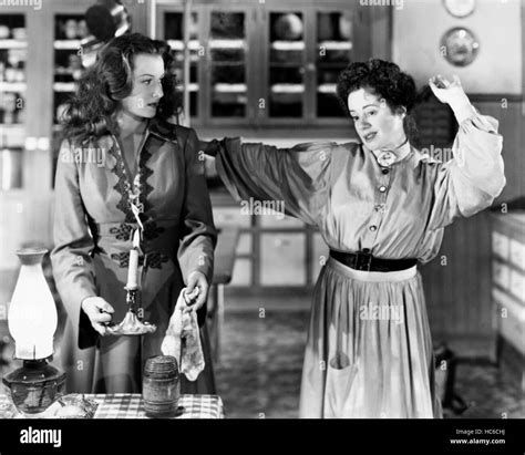 The Spiral Staircase From Left Rhonda Fleming Elsa Lanchester 1945