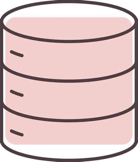 Database Line Shape Colors Icon 38172874 Vector Art At Vecteezy