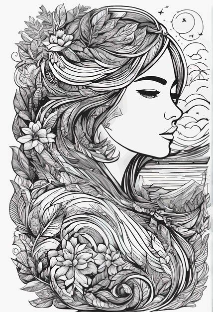 Premium Vector Beautiful Girl In A White Dressbeautiful Girl In A