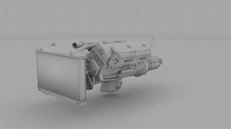 Engine Assembly 3d Model Cgtrader